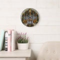 Elegant organ clock | Zazzle