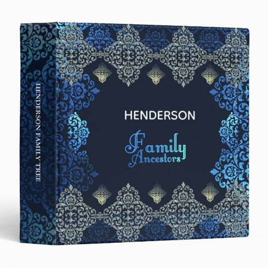 Elegant Ornate Family Tree Album binder | Zazzle.com