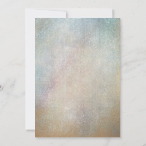 Elegant Painted Copper Birthday Party Invitation | Zazzle