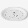 Elegant Paper Plates | Personalized Party Style | Zazzle