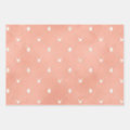 Elegant Pastel Daisy Flower Bunny Spring Easter Wrapping Paper Sheets ...