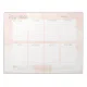 Elegant Peach Pink Watercolor Week Planner Notepad | Zazzle