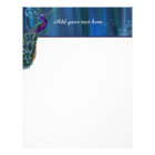 Peacock Feather Patterned Scrapbook paper | Zazzle.com