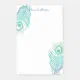 Elegant Peacock Feathers Post-It Notes | Zazzle