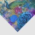 Elegant Peacock Tissue Paper | Zazzle