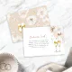 Elegant Pearls and Prosecco Enclosure Card | Zazzle