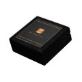 Elegant personalized monogram name script black gift box | Zazzle