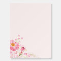 Elegant Petals and Prosecco Floral Bridal Shower Foam Board | Zazzle