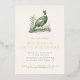 Elegant Pheasant Hunting Green Adult Birthday Foil Invitation | Zazzle