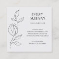 Elegant photo business card | Zazzle