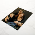 Elegant Photo Christmas Card with Real Foil | Zazzle