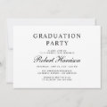 Elegant Photo College Graduation Party Invitation | Zazzle