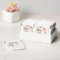 Elegant Pink and Yellow Poppies Thank You Hand Sanitizer Packet | Zazzle