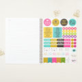 Elegant Pink Bow Planner | Zazzle
