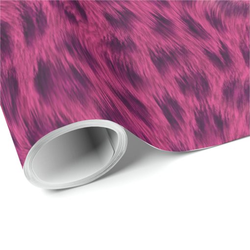 Elegant Pink Cheetah Animal Print Wrapping Paper | Zazzle