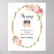 Elegant Pink Floral Gold Oh Snap Instagram Sign | Zazzle