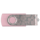 elegant pink floral USB flash drive | Zazzle