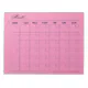 Elegant Pink Monthly Calendar Planner Notepad | Zazzle