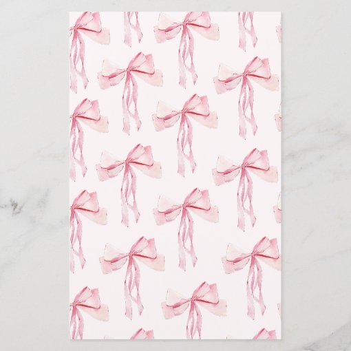 Elegant Pink Ribbon Find The Guest Bingo Game | Zazzle