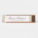 Elegant Pink Watercolor Floral Personalized Desk Name Plate | Zazzle
