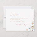 Elegant Pink Wildflower will you be my flower girl Invitation | Zazzle