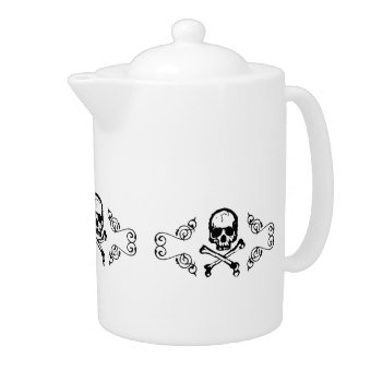 Elegant Poison Gothic Tea Set Teapot | Zazzle