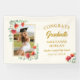 Elegant Poppy Floral Graduation Party Banner | Zazzle