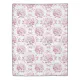 Elegant Preppy Pink Hydrangea Bow Toile Pattern Duvet Cover | Zazzle