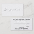 Elegant Professional Customer Referral Card | Zazzle