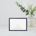 Elegant Professional Gold Logo Note Card | Zazzle