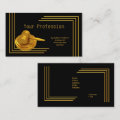Elegant Professional Profession Gold Hammer Business Card | Zazzle