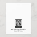 Elegant Professional Real Estate Marketing QR Code Flyer | Zazzle