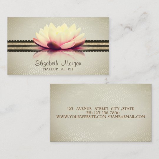 Elegant Professional Stylish Modern,Lotus Business Card | Zazzle.com