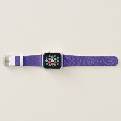 Elegant Purple Apple Watch Band | Zazzle