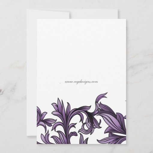 Elegant purple Business party Invitation | Zazzle