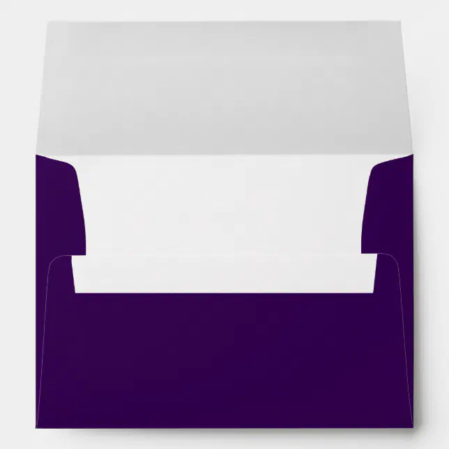 Elegant Purple Envelope | Zazzle