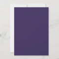 Elegant Purple Gold Grad Cap College Graduation Announcement | Zazzle