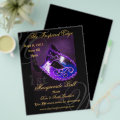 Elegant Purple Masquerade Ball Party Event Flyer | Zazzle