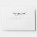Elegant QR Code Wedding Envelope | Zazzle