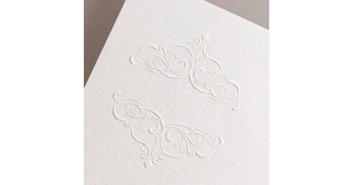 Elegant Quinceanera Tiara Crown Crest Monogram Embosser | Zazzle