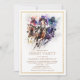 Elegant Race Horse Derby Party Birthday Invitation | Zazzle