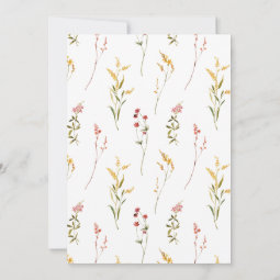 Elegant Red and Yellow Floral Graduation Party Invitation | Zazzle