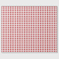Elegant Red Bow Wrap with Gold Trim Wrapping Paper | Zazzle