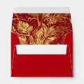 Elegant Red Chinese Gold Snake Envelope | Zazzle