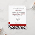 Elegant red Corporate party Invitation | Zazzle