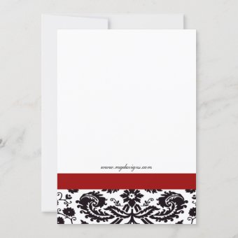 Elegant red Corporate party Invitation | Zazzle