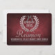 Elegant Red|Silver Class Reunion Invitation | Zazzle