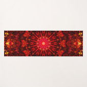 Elegant Red Yoga Mat | Zazzle