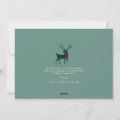Elegant Reindeer Arch Photo Christmas Card | Zazzle