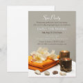 Elegant Relaxing Spa Birthday Party Invitations | Zazzle